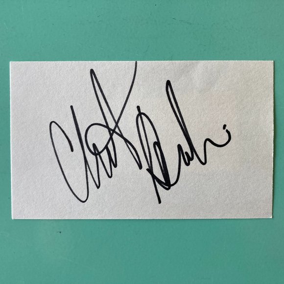 Autograph | Other | Christine Baranski Signed Index Card 3x5 Tv The ...